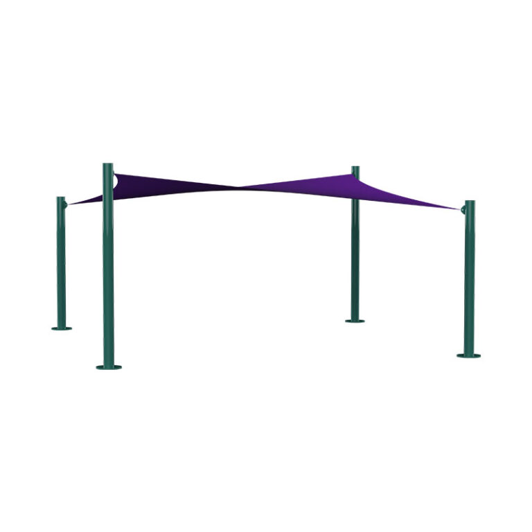 4 Post: For Playgrounds, Open-Air Spaces, UV Protection - Sun Shade Co.