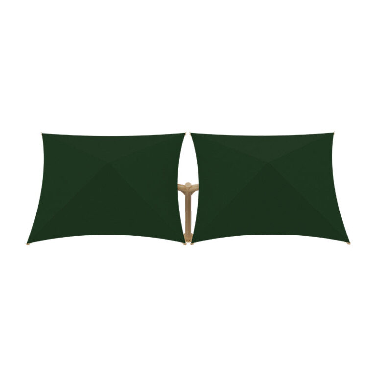 Dual Umbrella Shade with Single Post, Wide Coverage | Sun Shade Co.